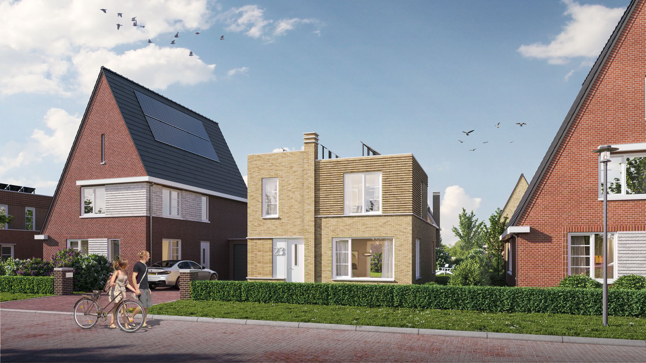 Nieuwbouwproject: De Singels in Blauwestad van € 395.000 - € 585.000 v ...