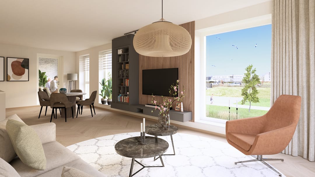 Appartement te koop: De Ambacht - 3 kamer appartement (Bouwnr. 16) 9203 ...