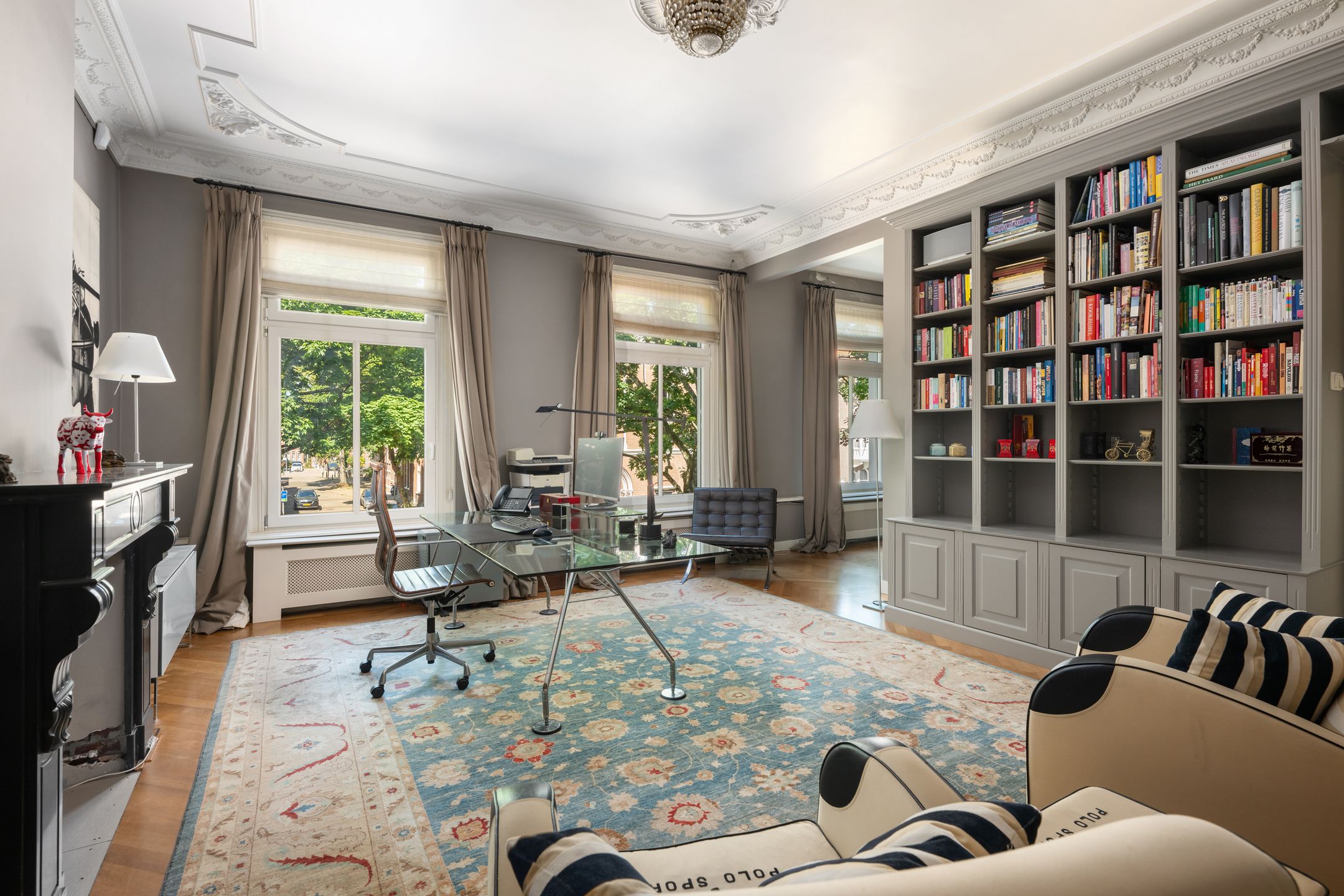 Statig paleis met bios en muziekkamer in Kralingen zoekt miljonair