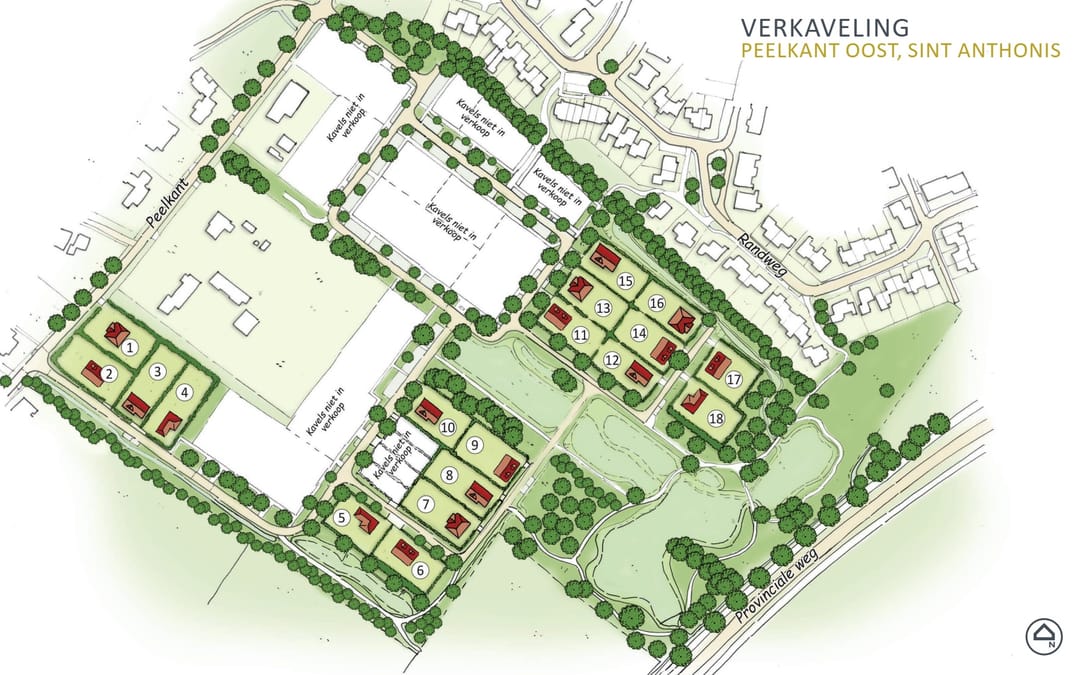 Nieuwbouwproject: Peelkant in Sint Anthonis van € 295.000 - € 360.000 v ...