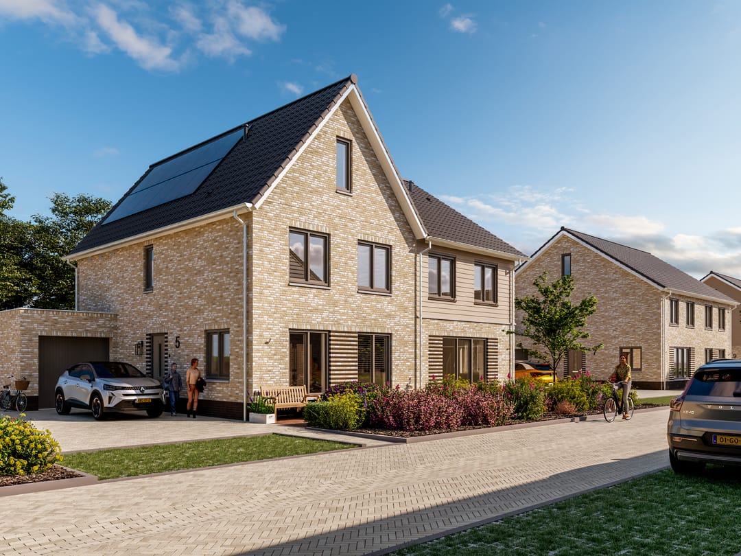 Huis verkocht: Borg en Buiten 3A - Tweekapper Bosbies (Bouwnr. 7) 4106 ...